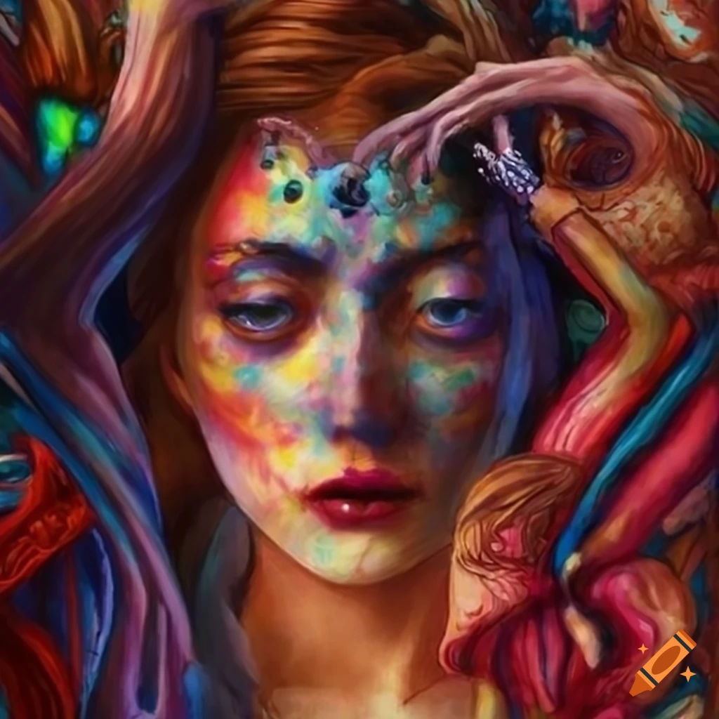 Lucid and vivid graphic novel art by James Gurney on Craiyon