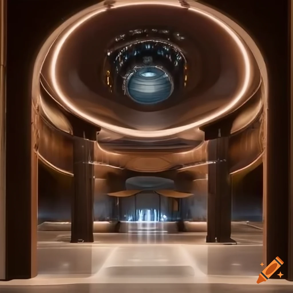 Western futuristic lobby on Craiyon