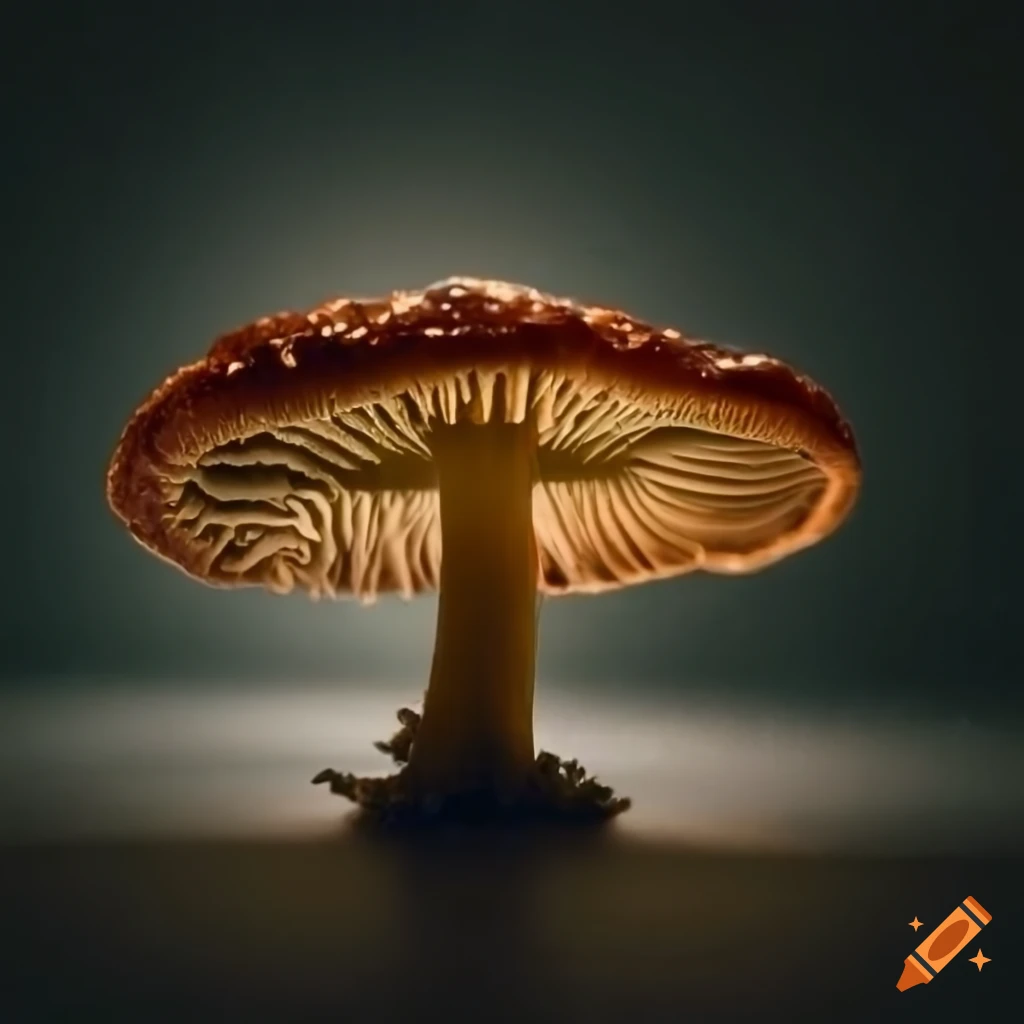 Mushroom circuit board concept on Craiyon