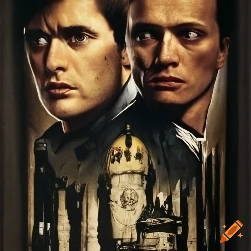 2005 crime spree movie poster for 'munich: bullets and baklava' on Craiyon