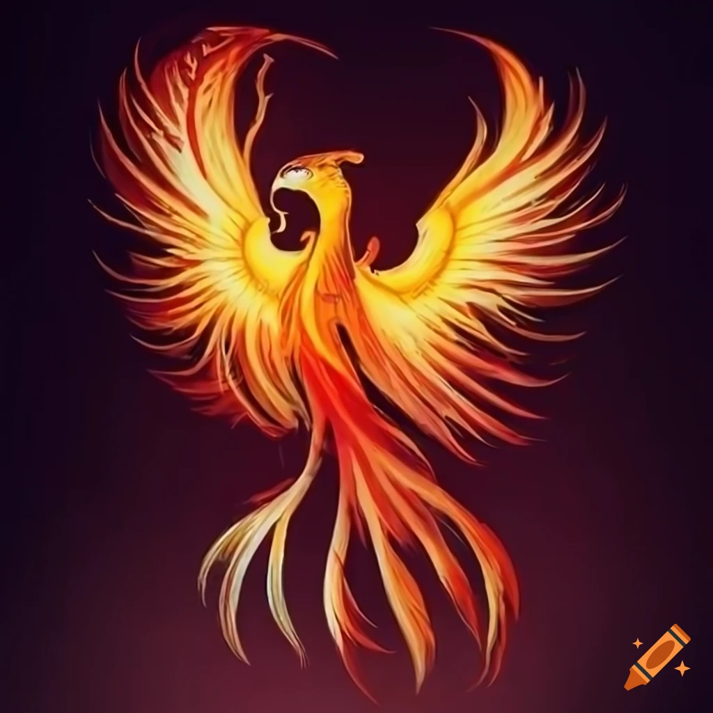 Phoenix hatching on Craiyon