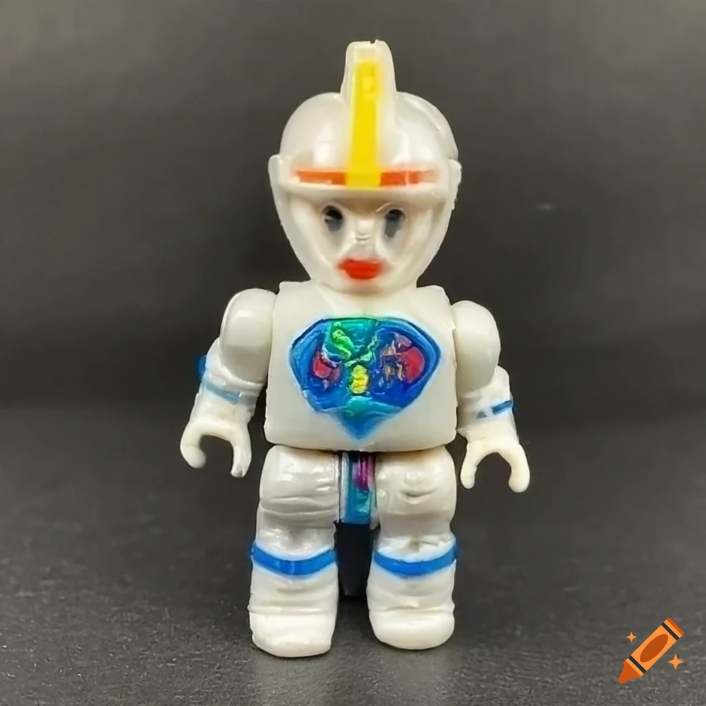 1988 sci-fi action figures with holographic accessories on Craiyon