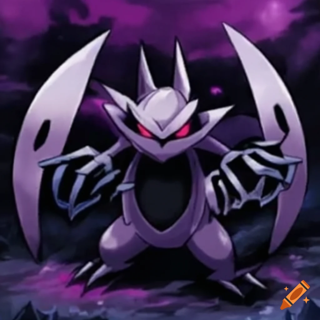 Dark and creepy pokémon on Craiyon