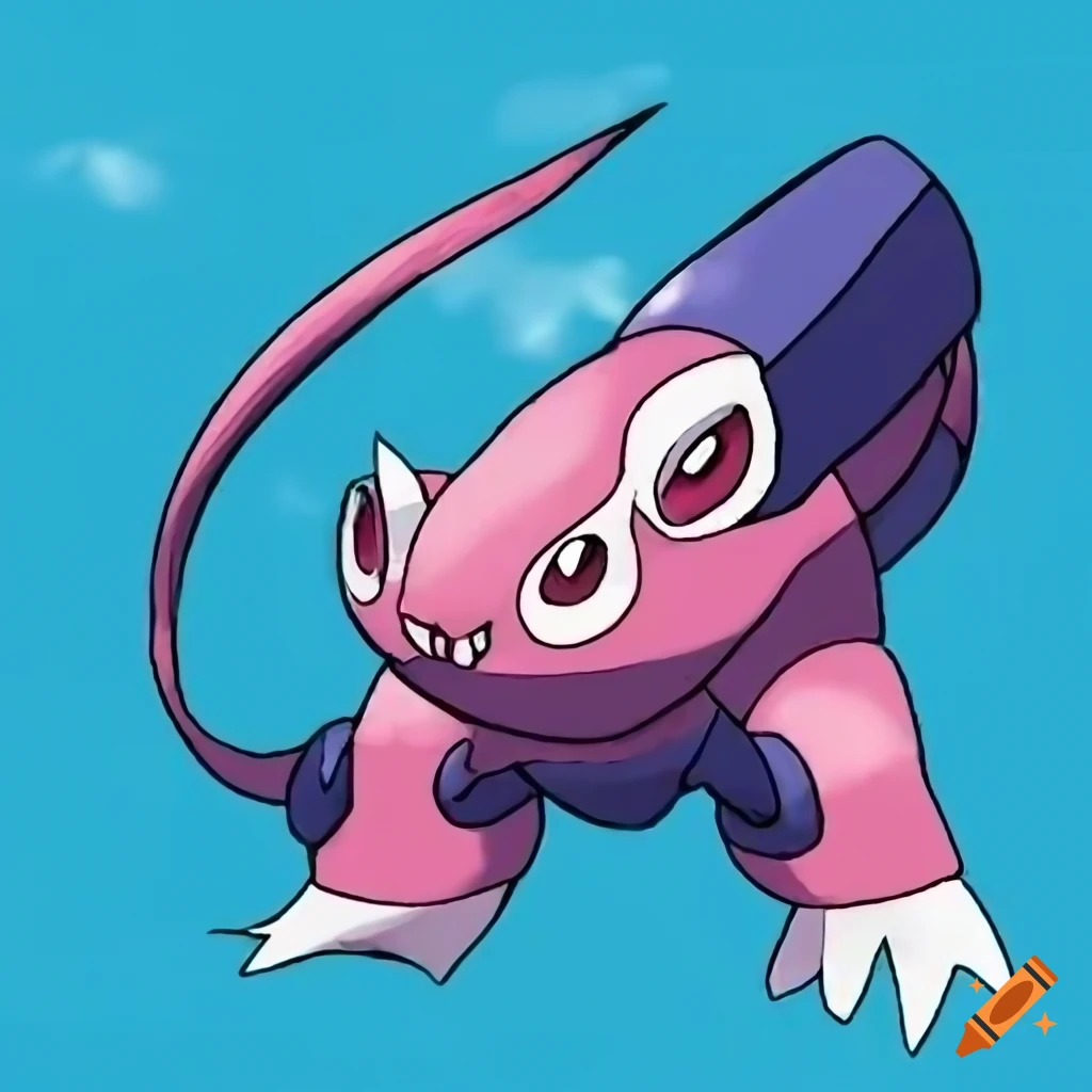 Fakemon pokemon designs water/fighting type on Craiyon