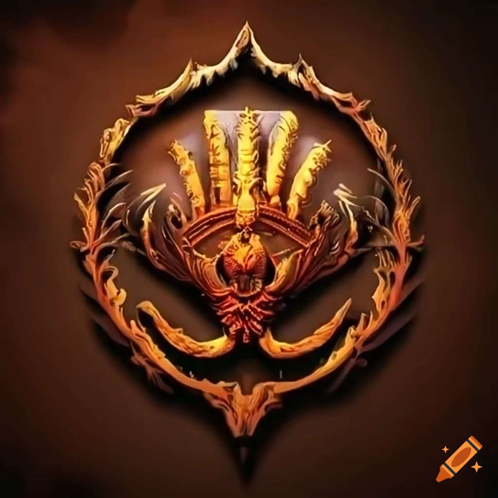 Custom high-resolution ayodhya sena logo inspired by lord rama's army ...