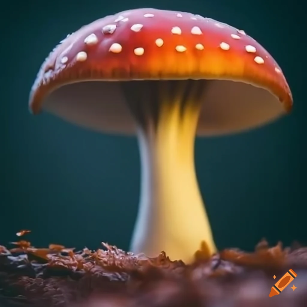 Mushroom computer on Craiyon