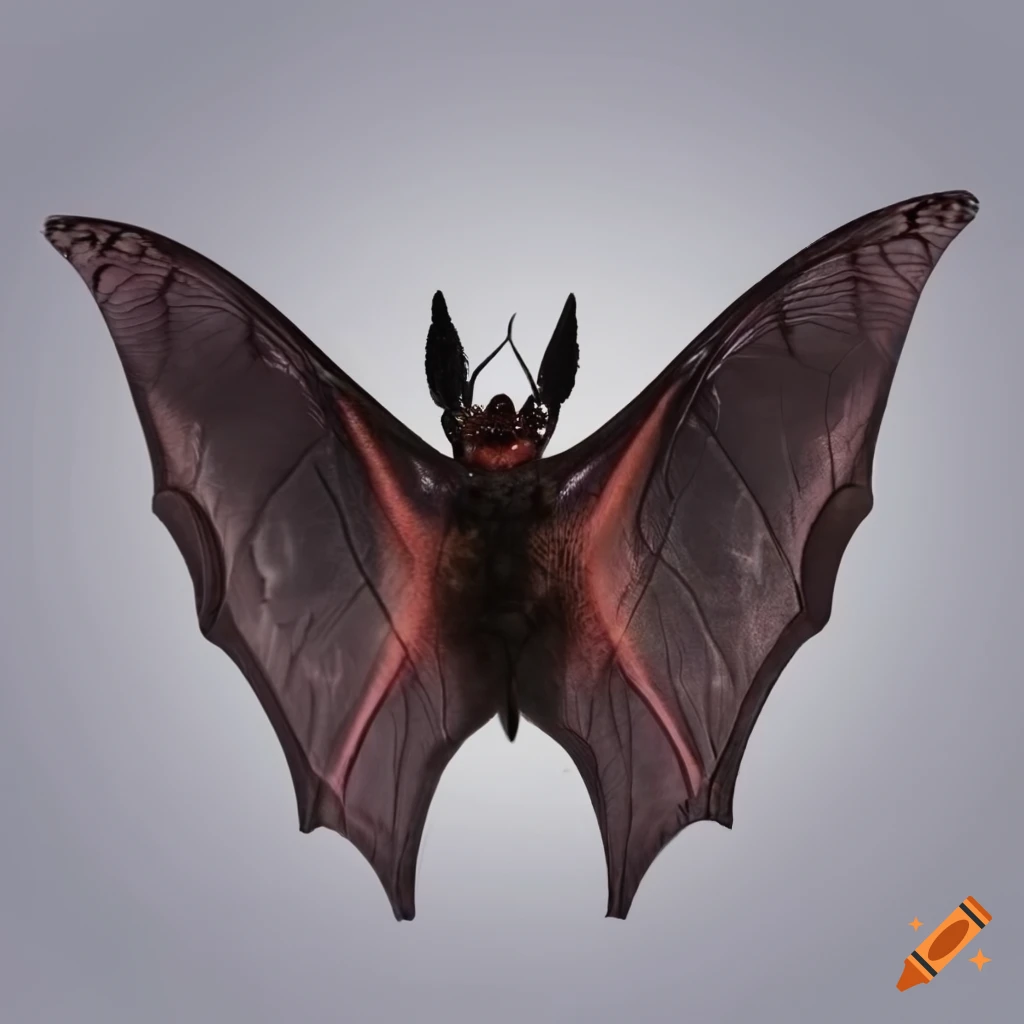 Bat butterfly wings on Craiyon
