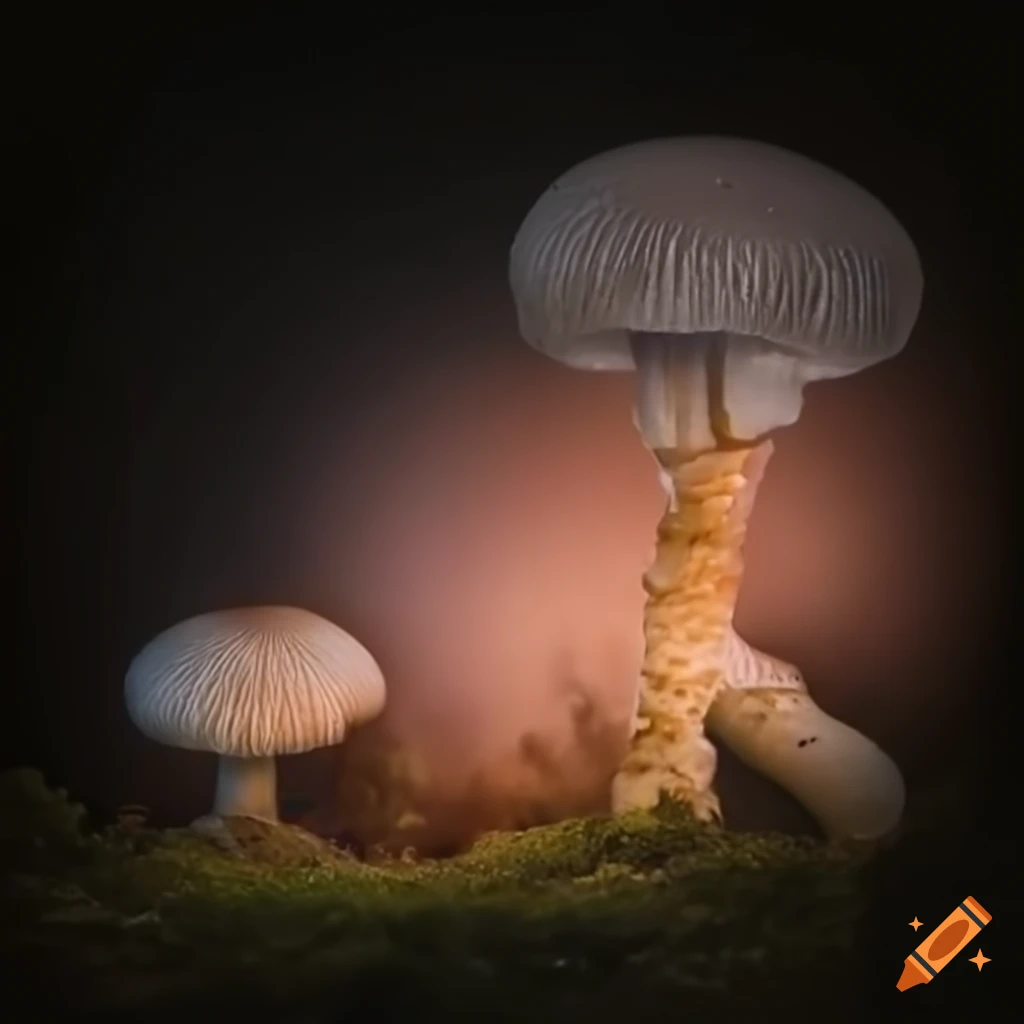 Mushroom computer on Craiyon