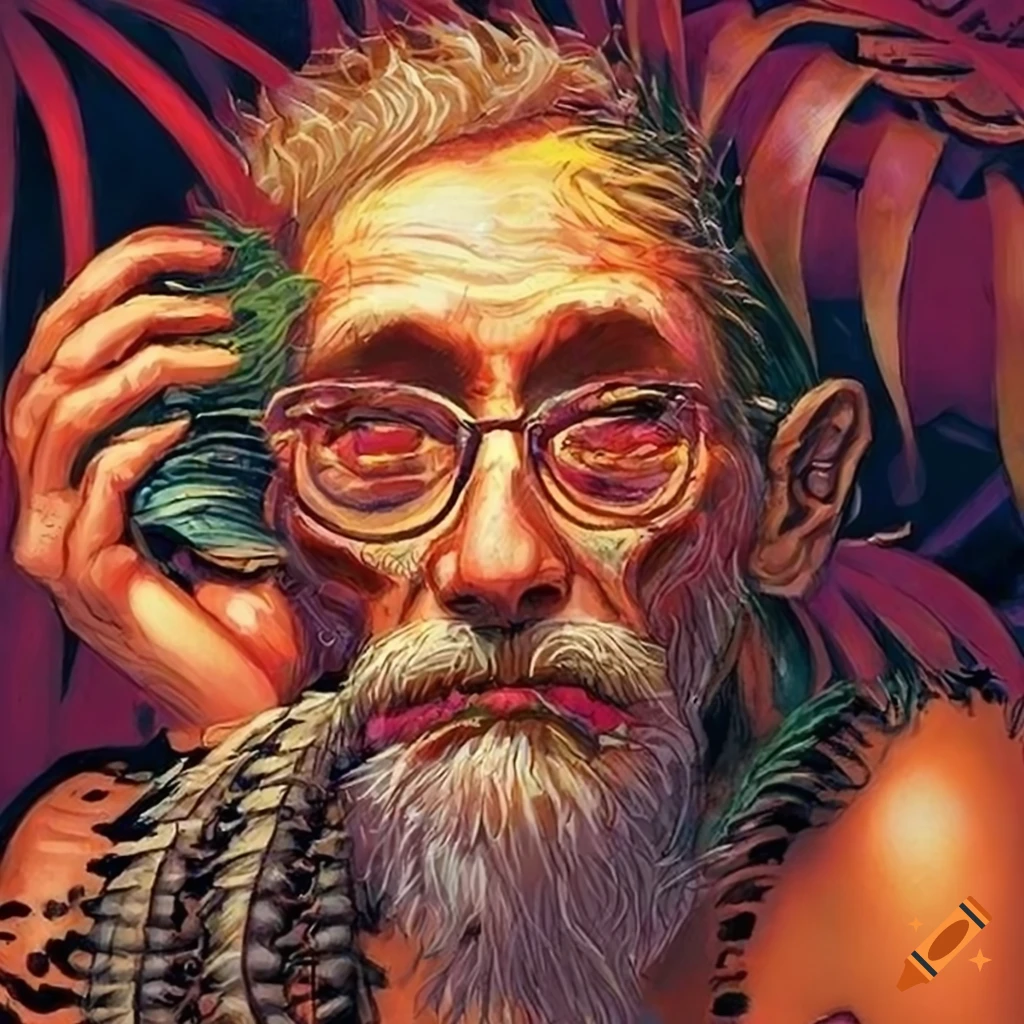 Exceptional tropical lsd in a noir graphic novel style by james gurney ...