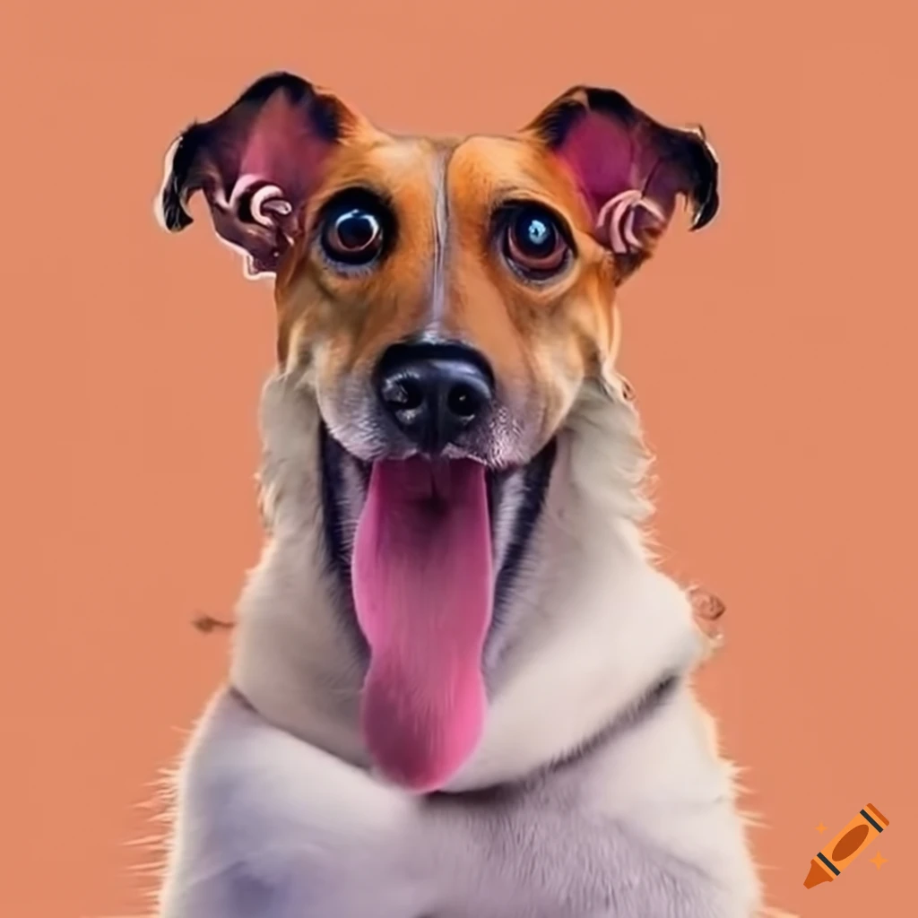 Funny dog on Craiyon