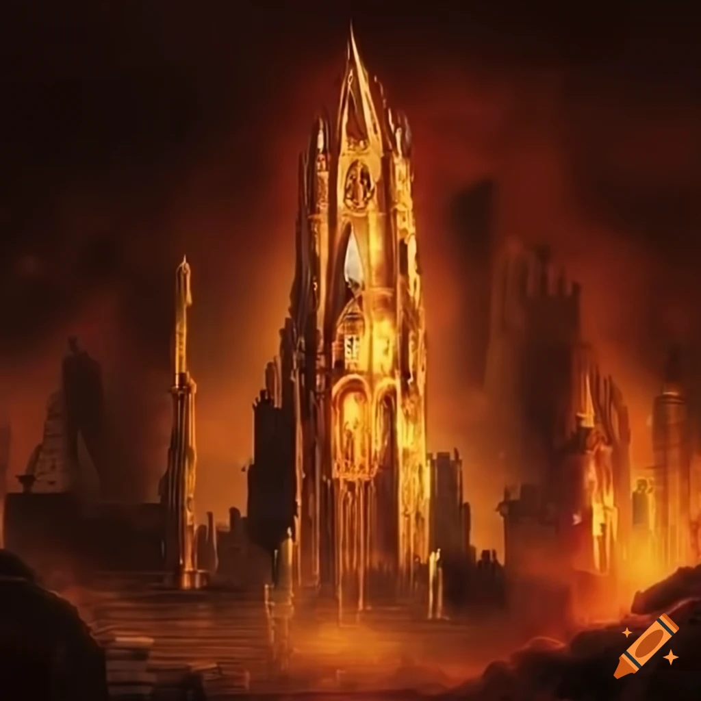 City of ember on Craiyon