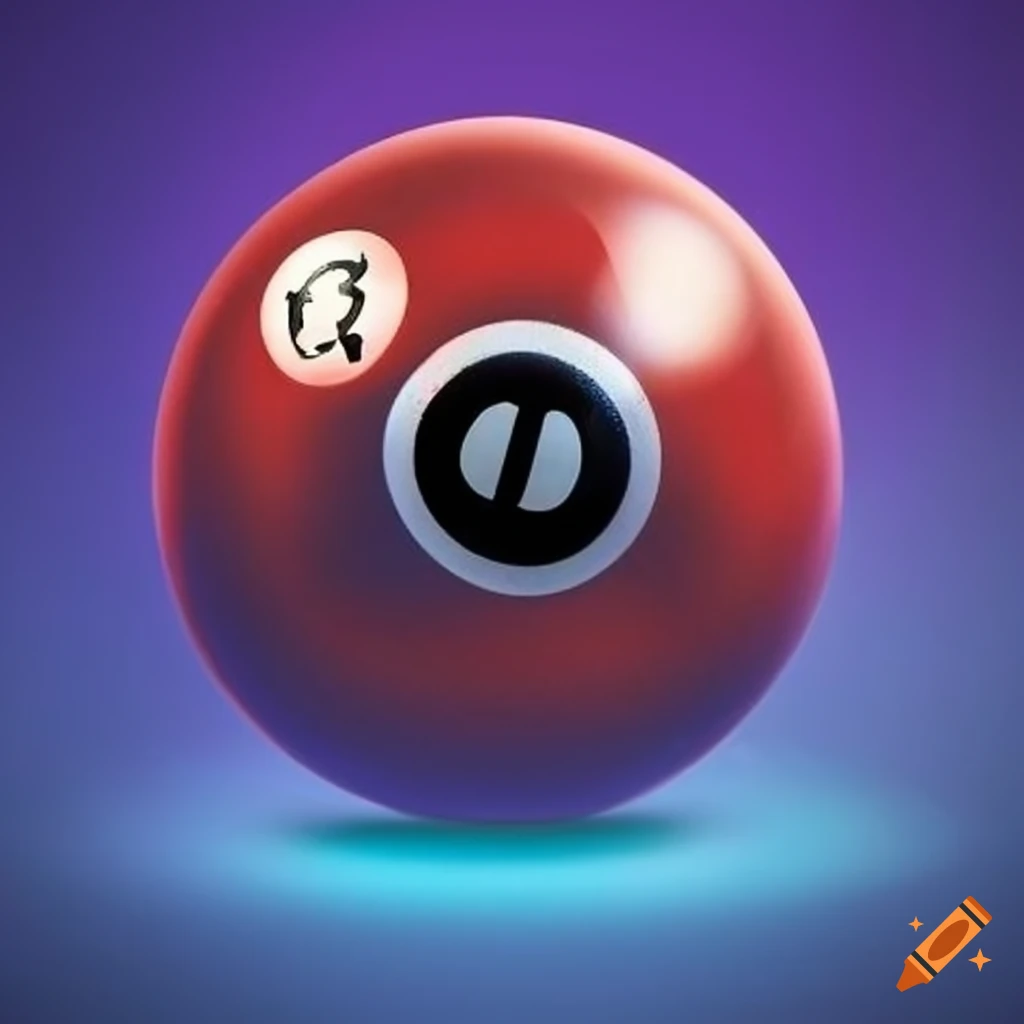 Magic 8 ball on Craiyon