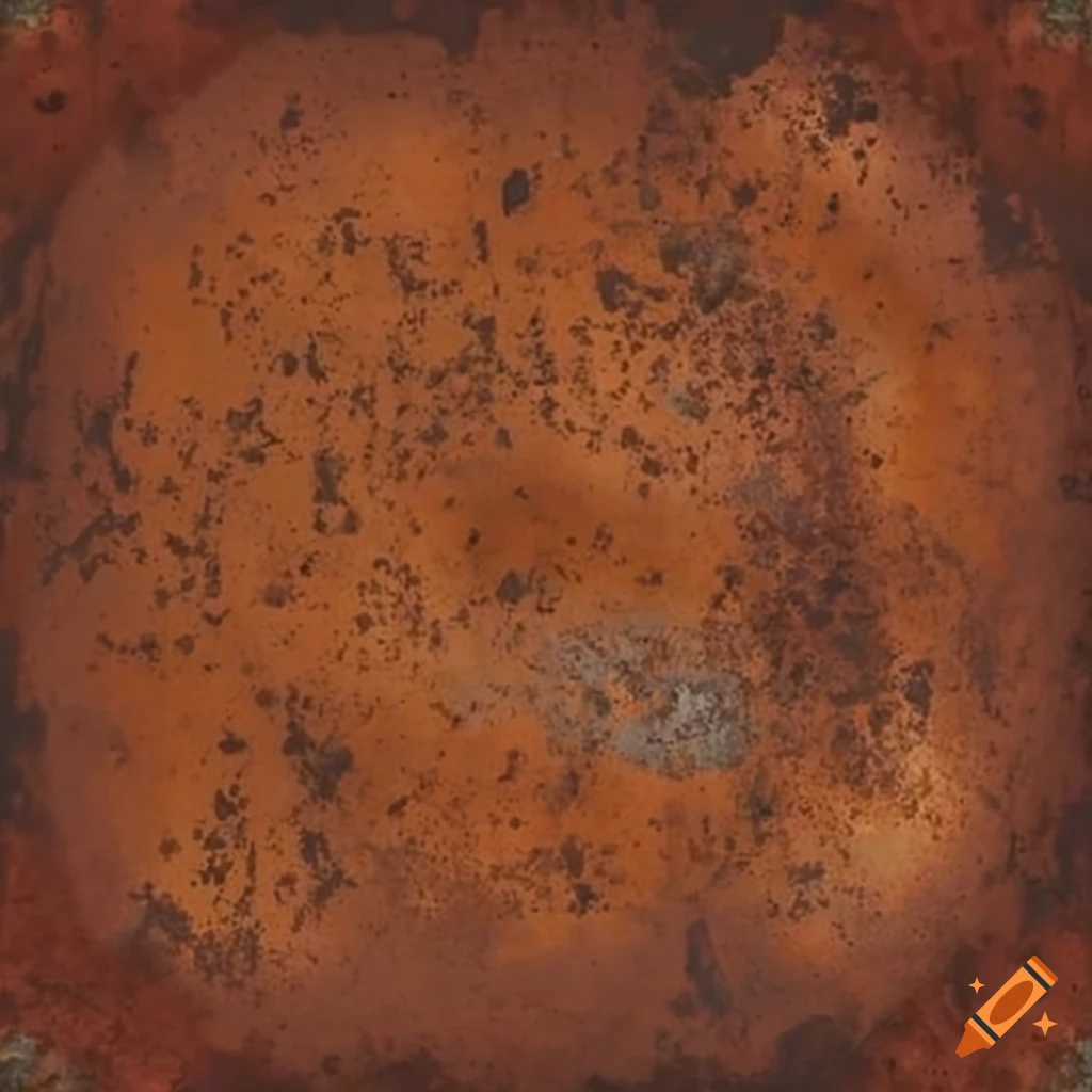 Rust texture background in 2d design on Craiyon