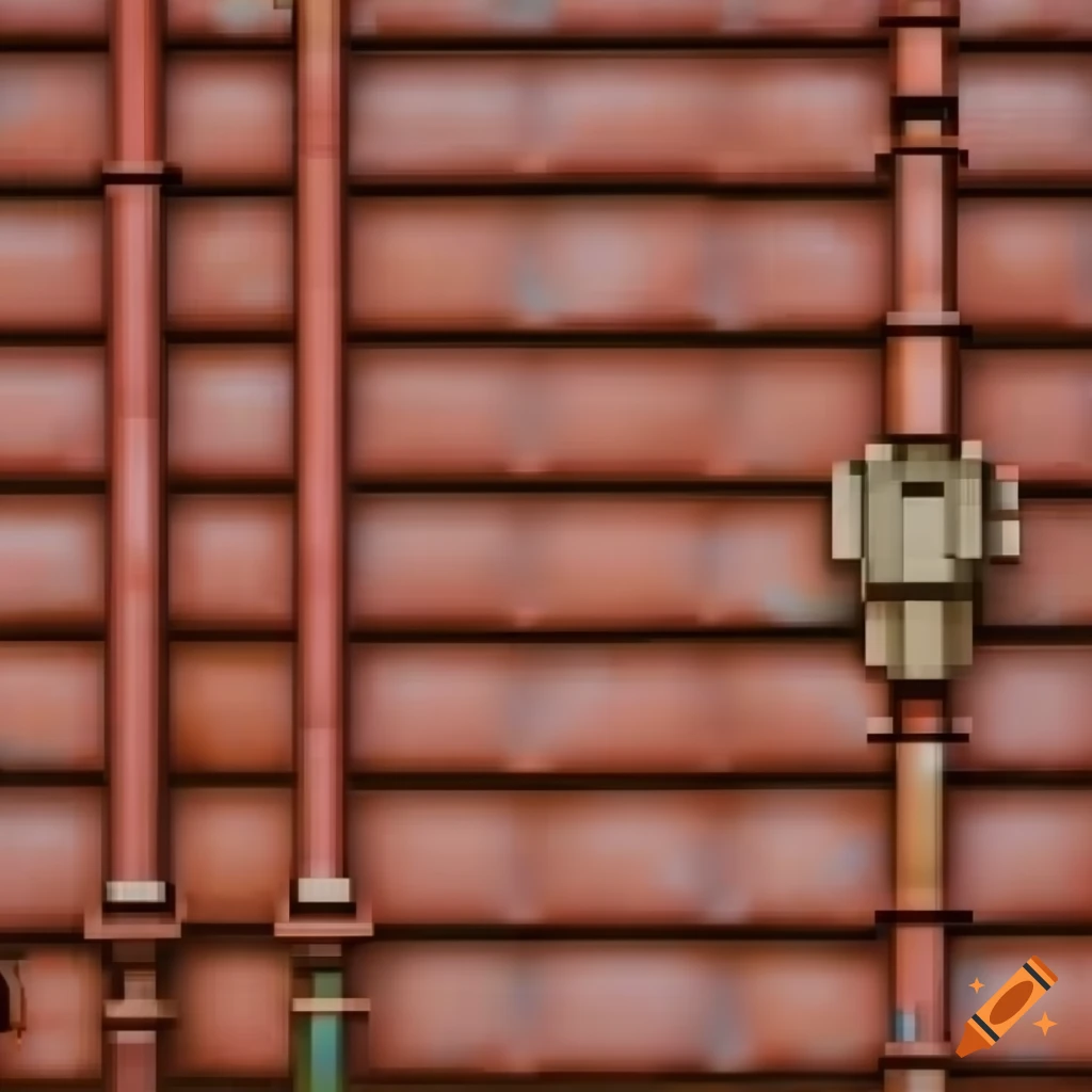 Pixelated wall texture in valve style on Craiyon