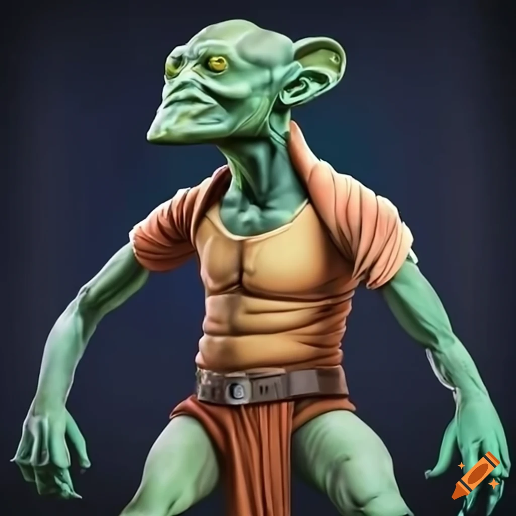 Muscular watto character from star wars on Craiyon