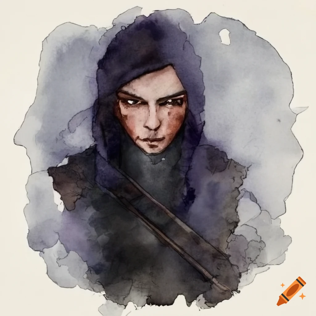 Rogue in shadows on Craiyon