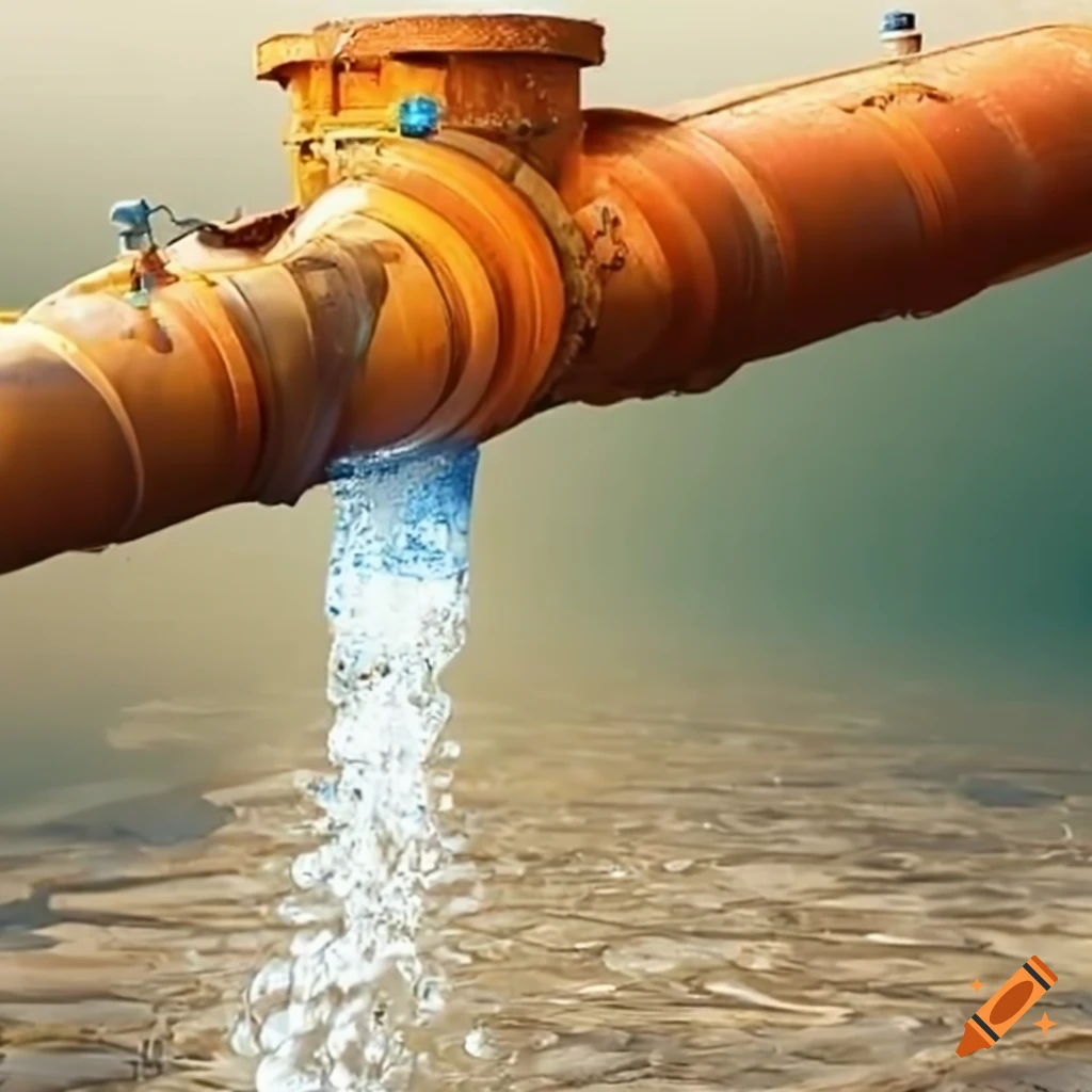 Water pipeline leakage repair and optimization on Craiyon