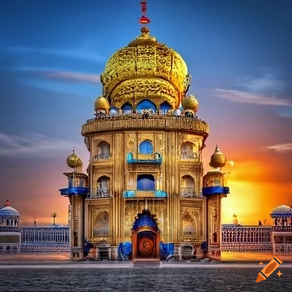 Historic Sikh king in elaborate royal attire in HDR 4k ultra HD on Craiyon