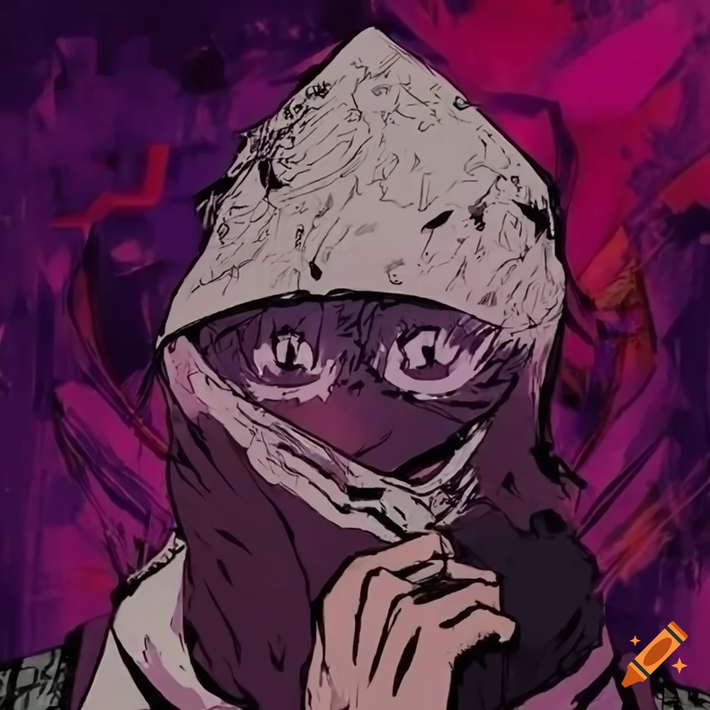 Character art of conspiracy theorist with a tin foil hat on Craiyon