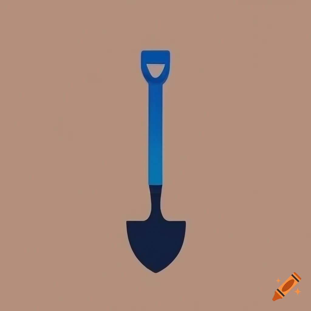 Shovel logo design on Craiyon
