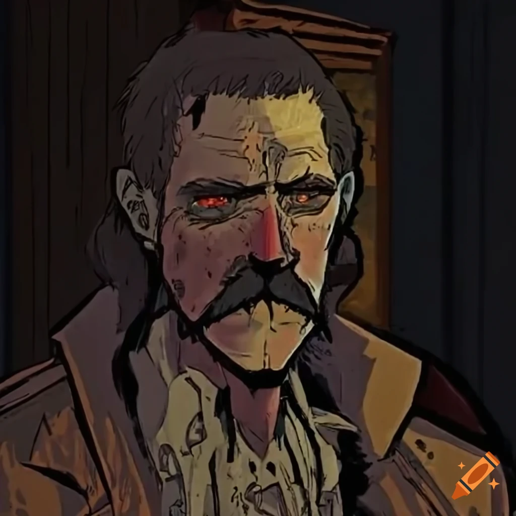 Harry Du Bois from Disco Elysium game as a private eye gunslinger ...