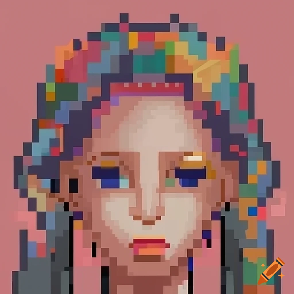 Pixel art on Craiyon