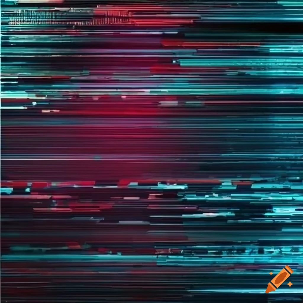 Glitch texture background on Craiyon