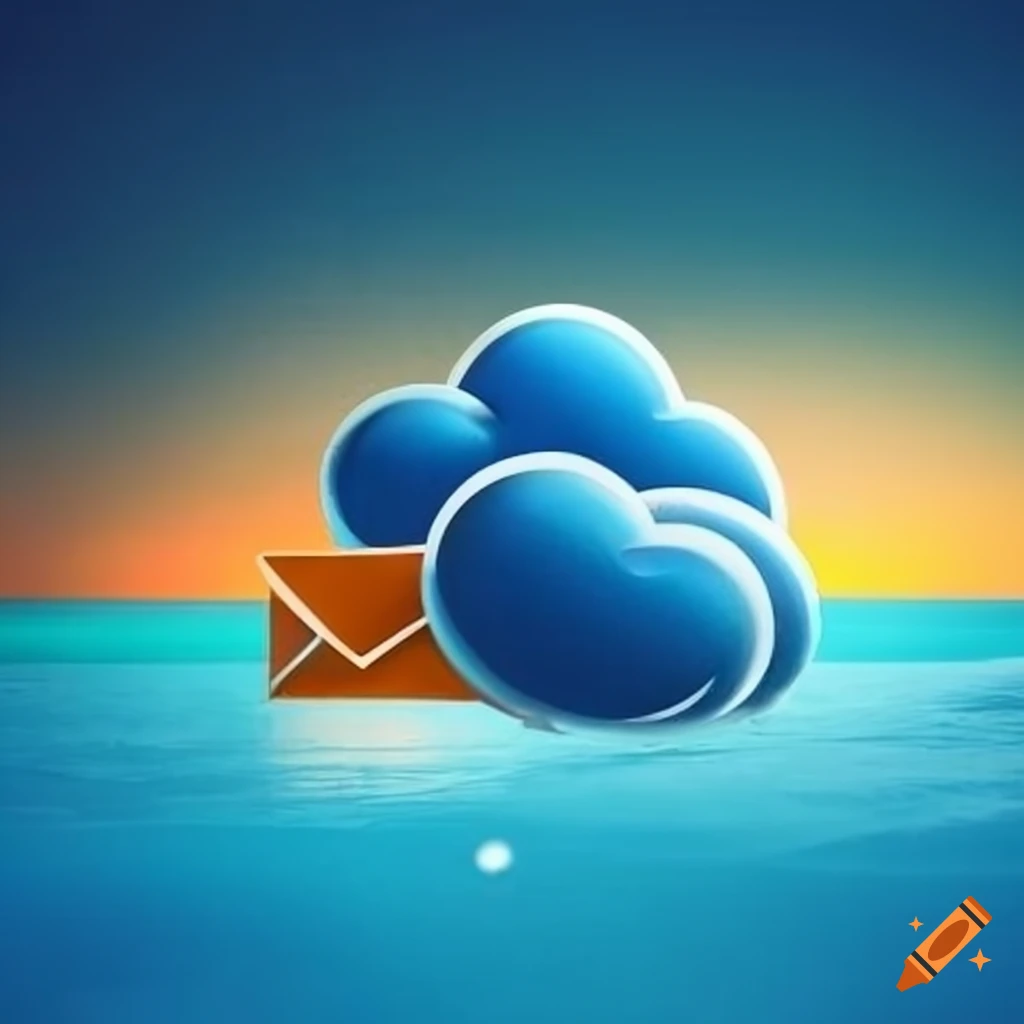 Logo design for weather and mail services on Craiyon