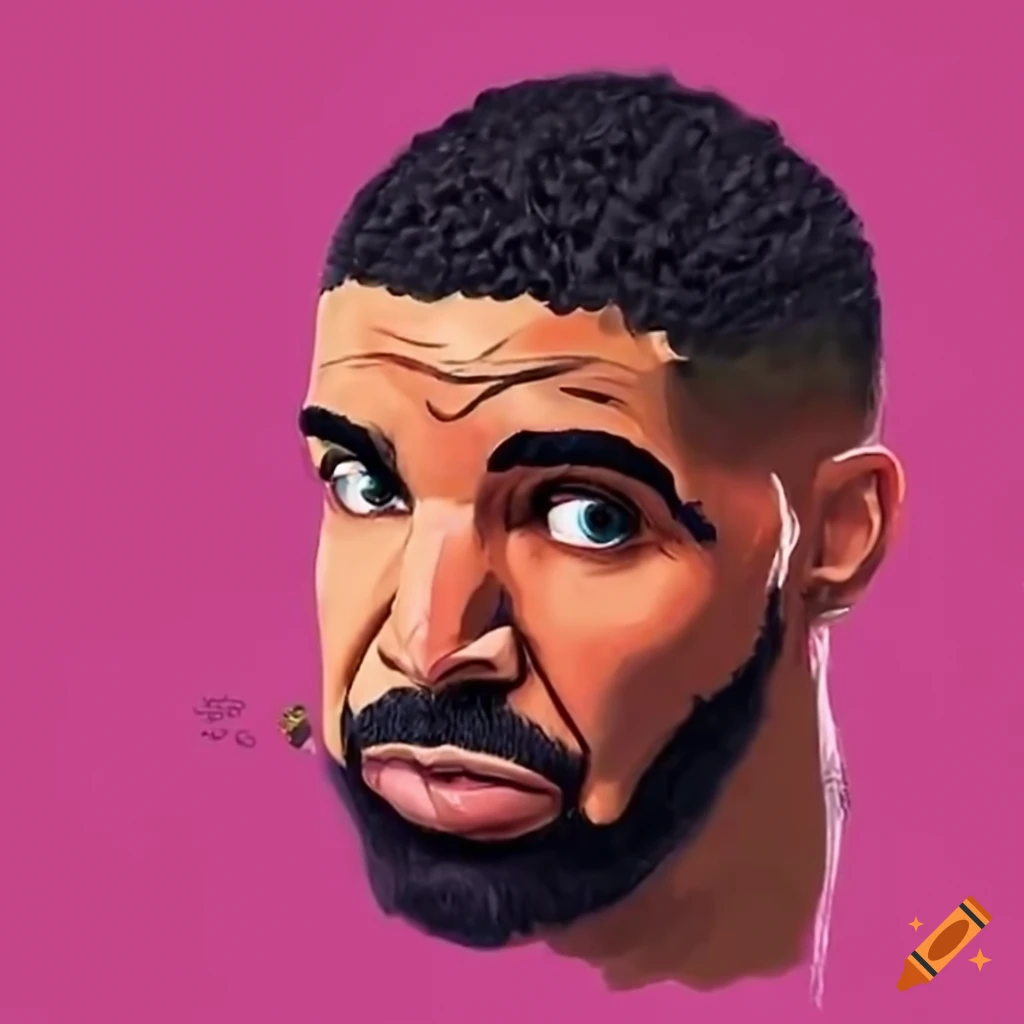 Colorful comic-style illustration with a zesty and cringe-worthy pink ...