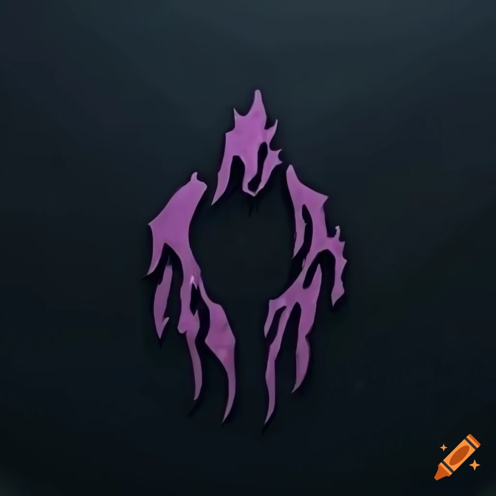 Minimalistic root of nightmares symbol from destiny 2 on Craiyon