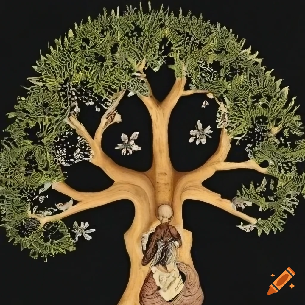 The final tip of a family tree with a lovely twig representing the ...