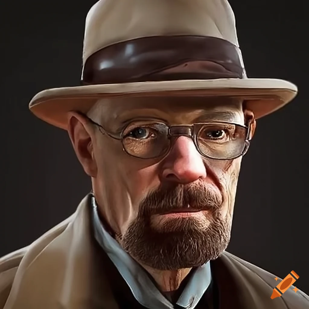 Walter white character from a popular tv show on Craiyon