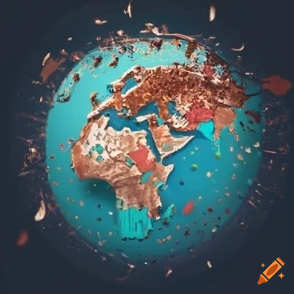 Geolocation concept on Craiyon