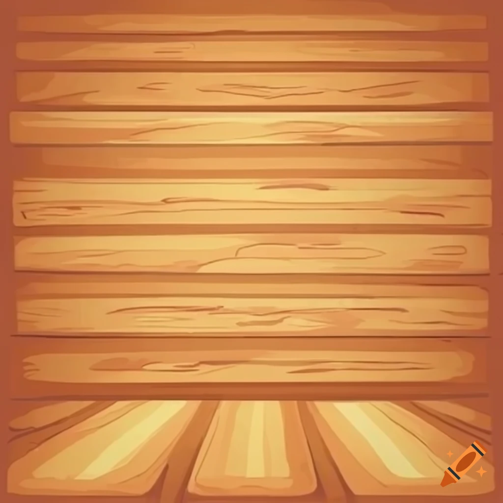 Cartoon wooden floor on Craiyon
