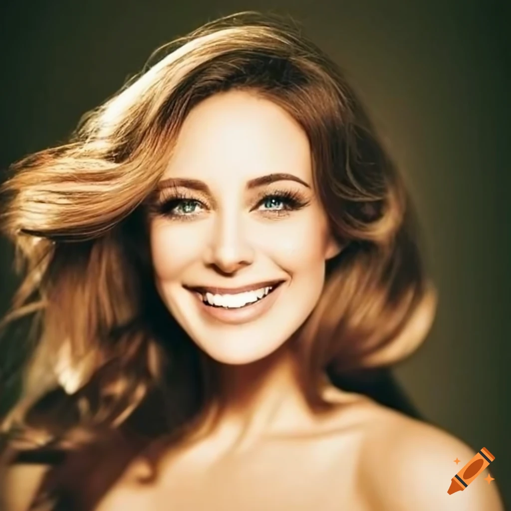 Melissa Francis age 40 glamour portrait with a smile in bright ...