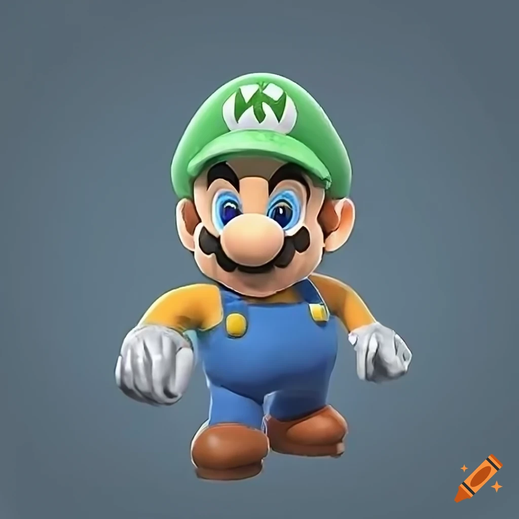 Mario character on Craiyon