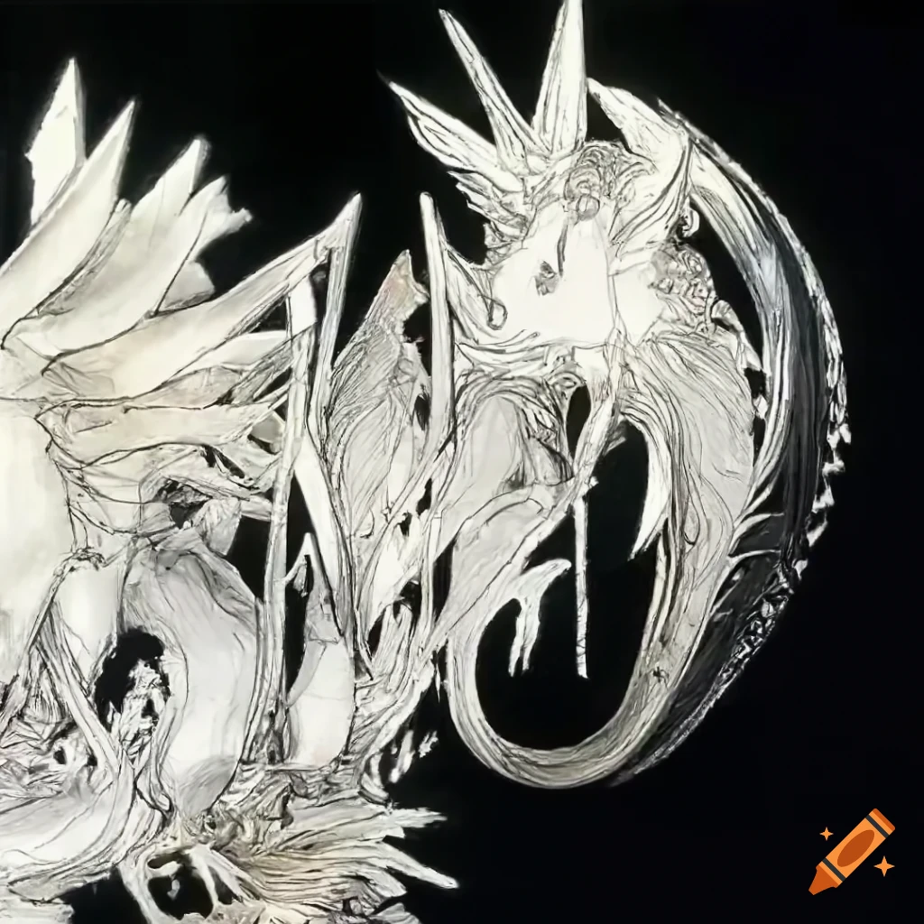 High fantasy sword in a unique abstract design on Craiyon