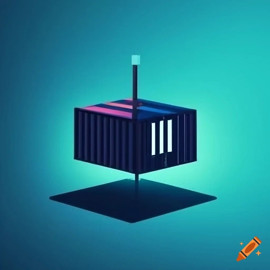 Containerization logo on Craiyon