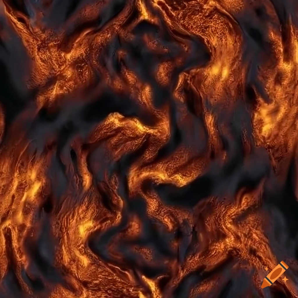 Magma texture on Craiyon