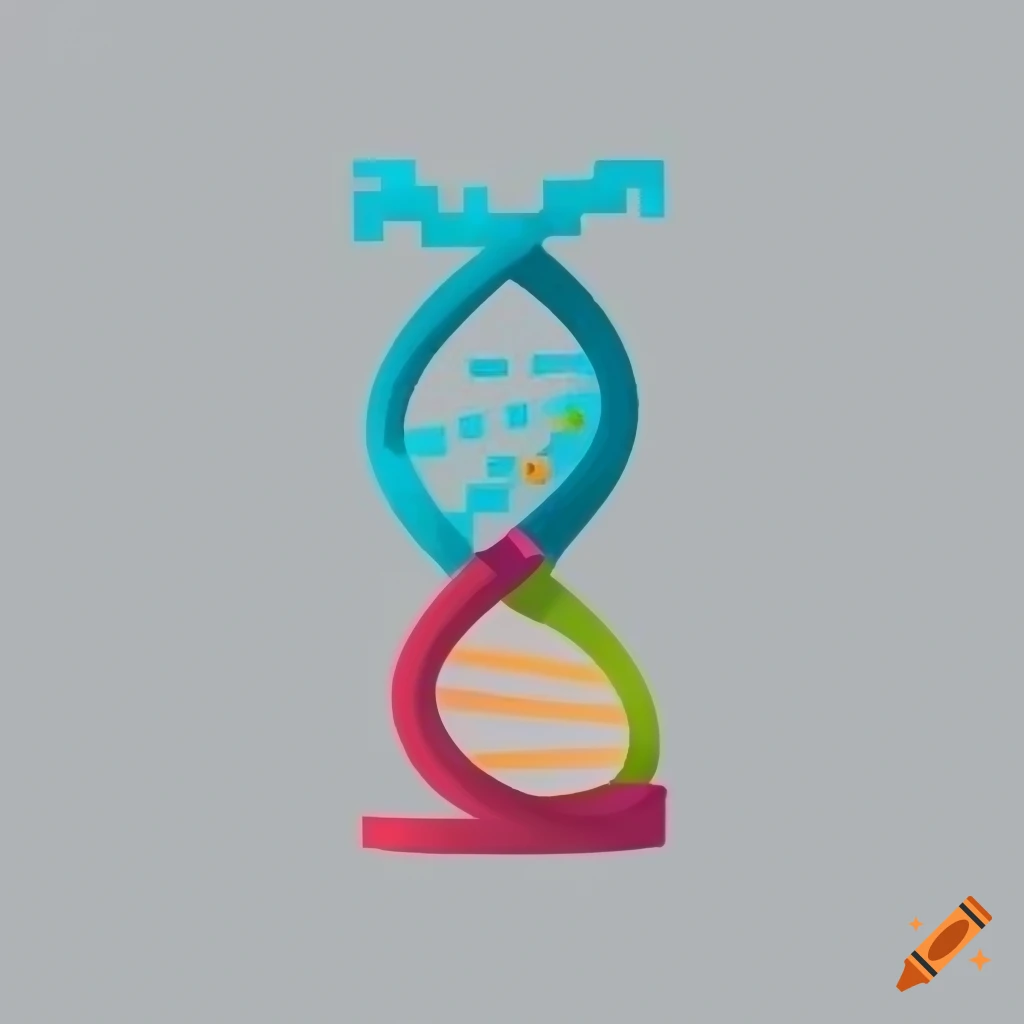 Vector logo for biomercator genetics map software on Craiyon