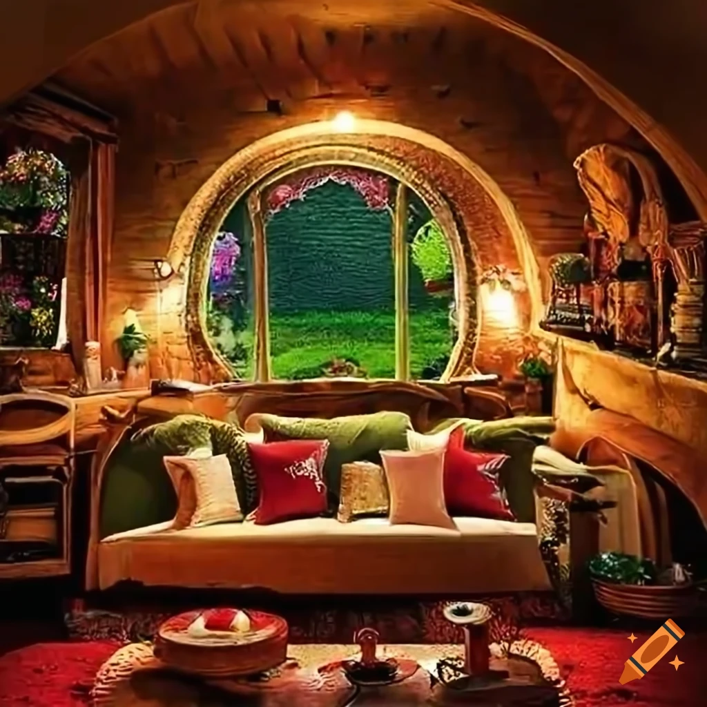 Hobbit Cottage Interiors