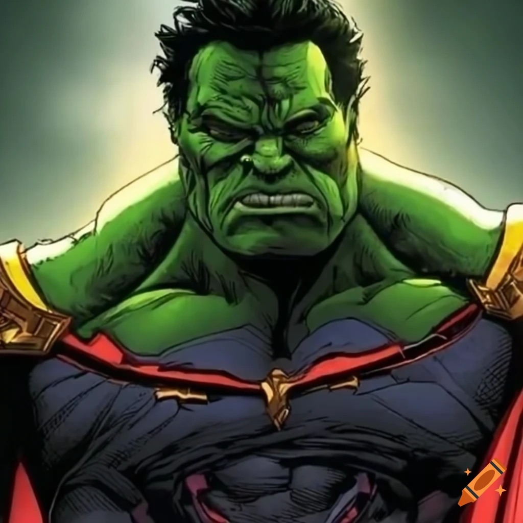 Homelander hulk geiger on Craiyon