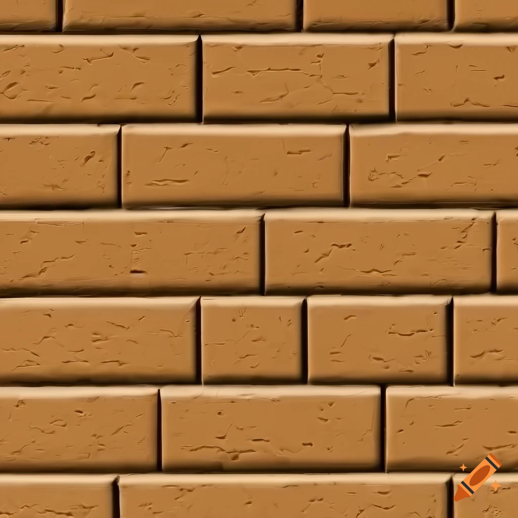 Yellow bricks seamless texture on Craiyon