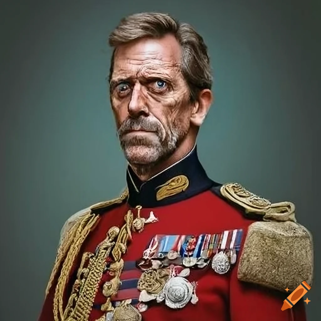 Hugh laurie in formal british military uniform as the viceroy of ...