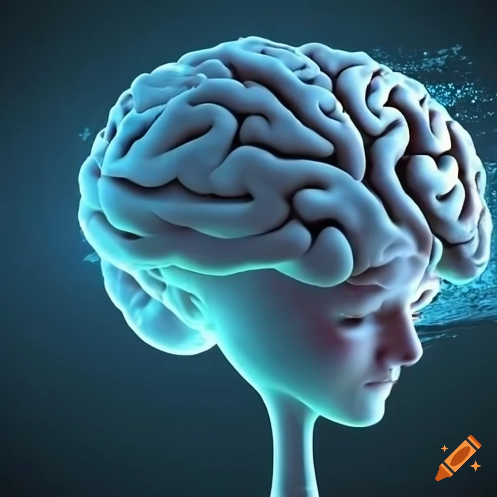 Developing human brain synapses on Craiyon