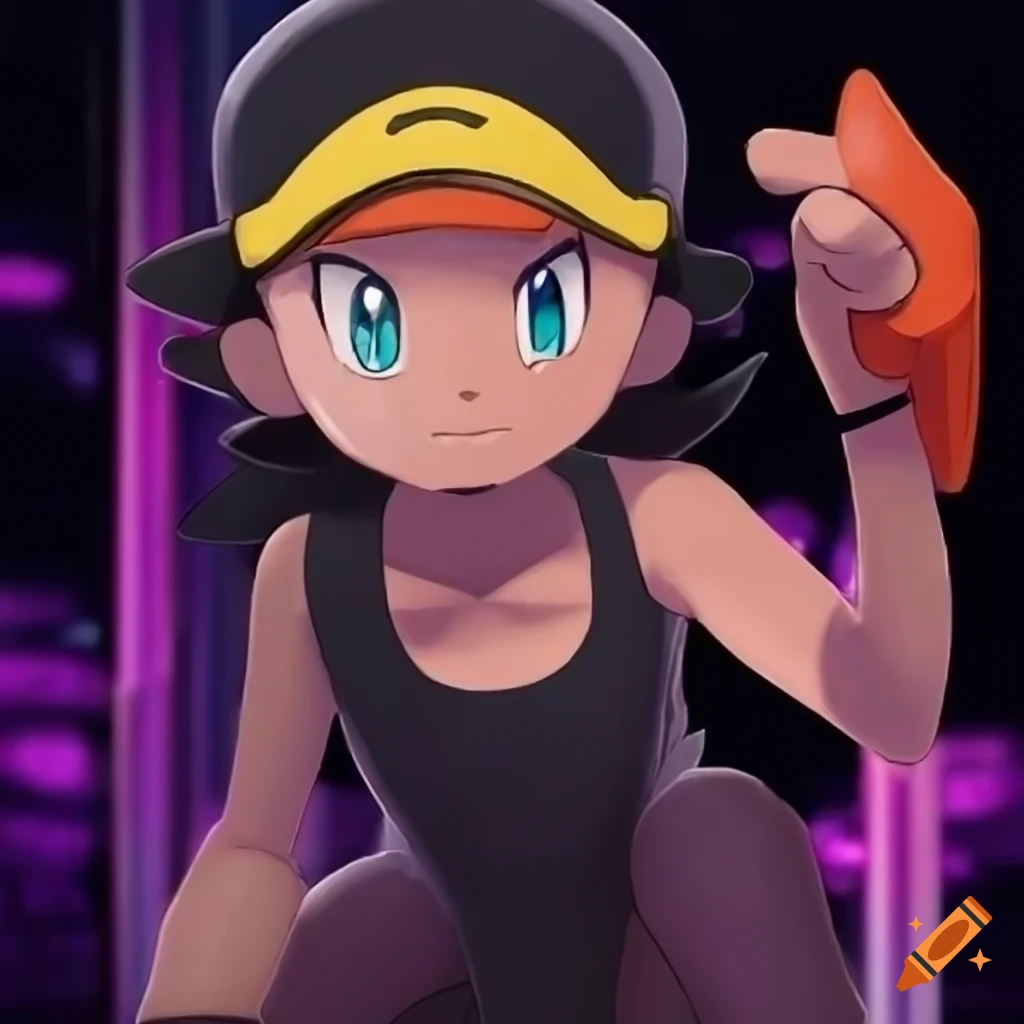 Tech-focused pokemon gym leader on Craiyon