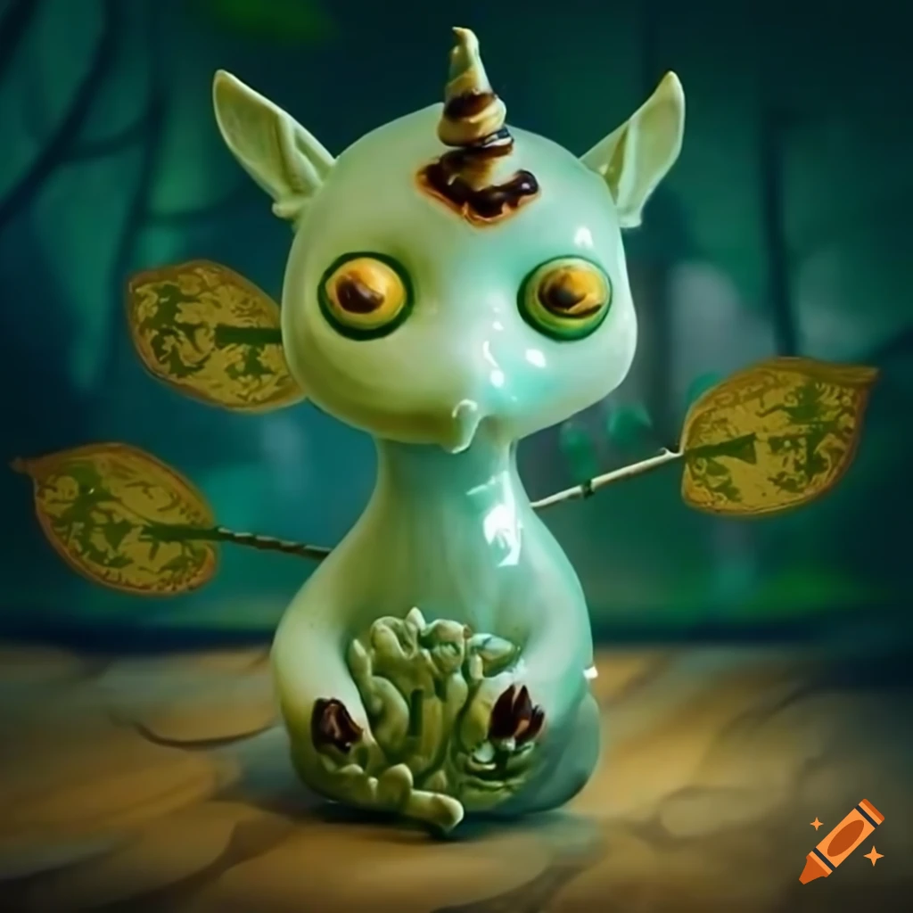 Mythical creatures and mutant omega mart lemon fruit monster in a ...