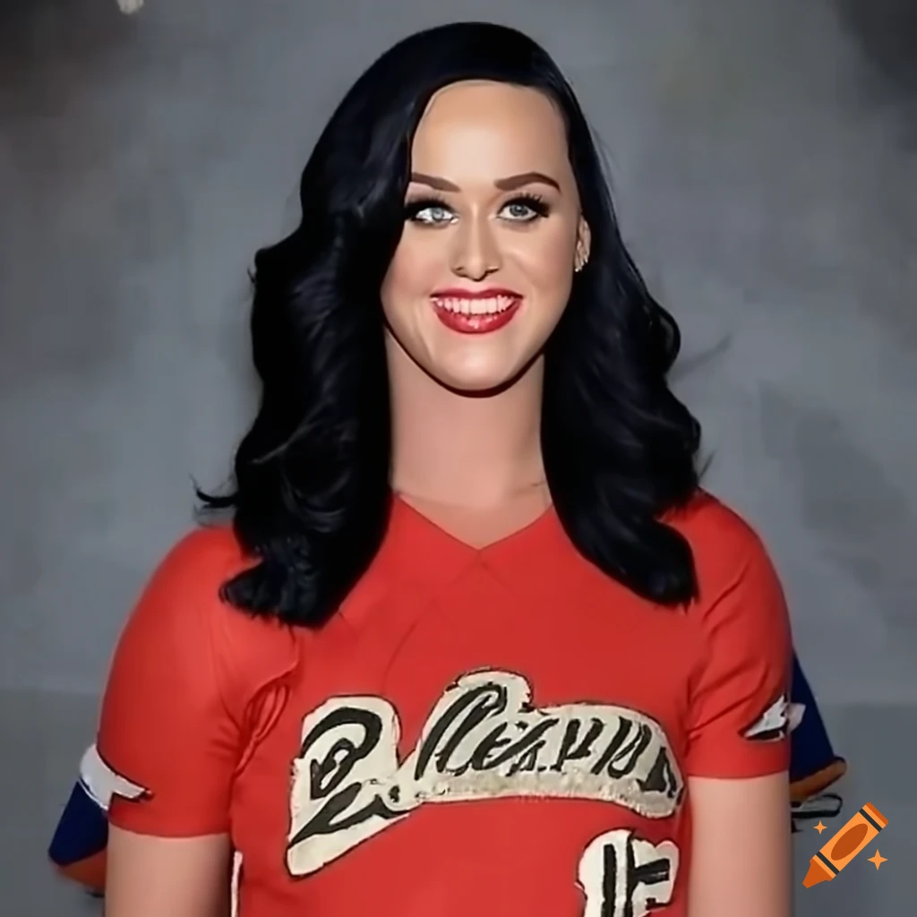 Katy perry softball roster portrait on Craiyon