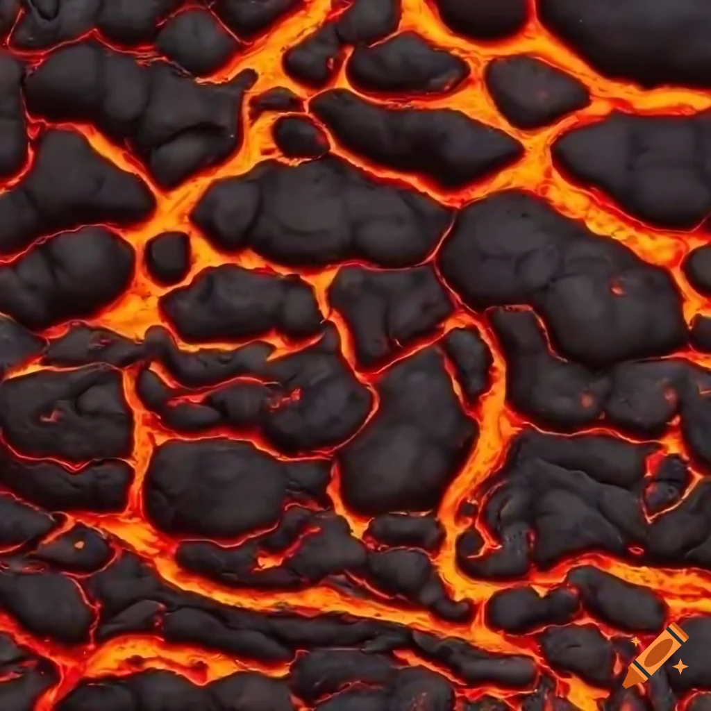 Lava texture on Craiyon
