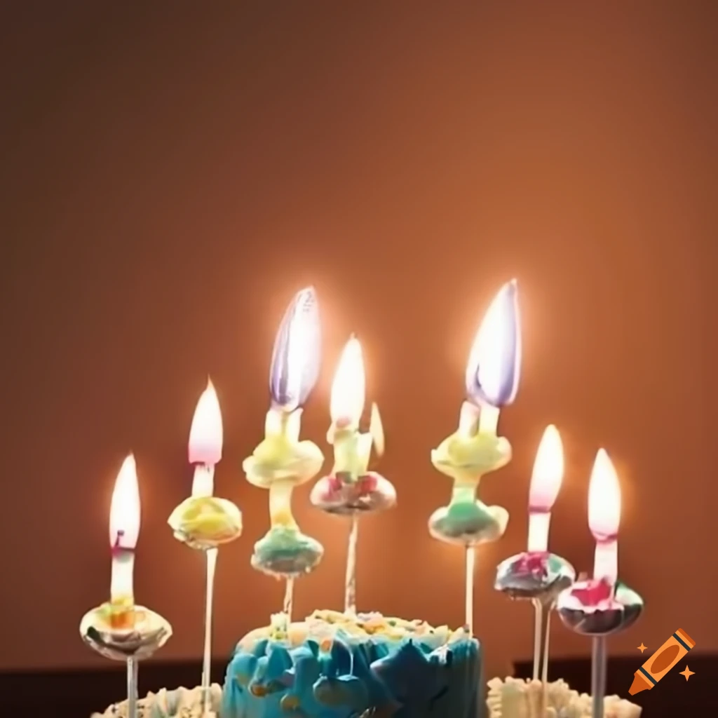 Birthday party celebration on Craiyon